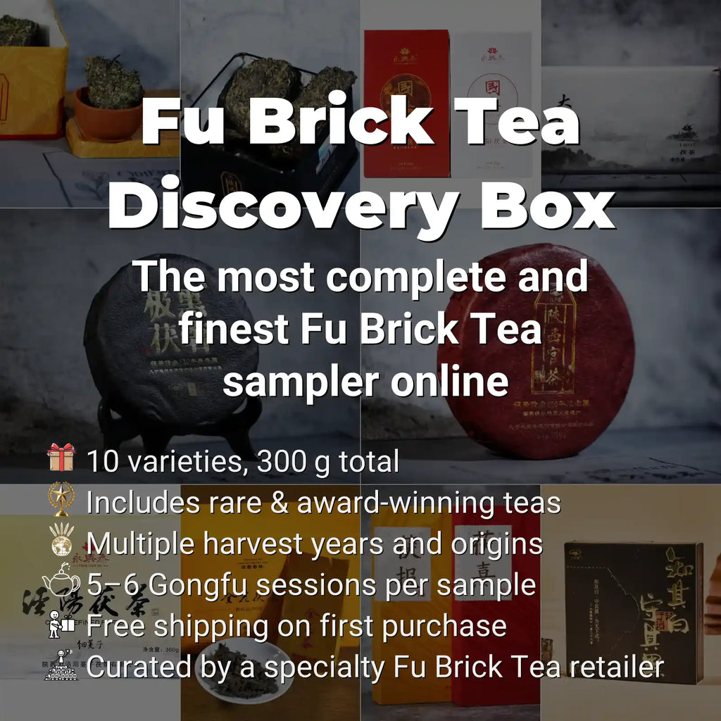 Fu Brick Tea Discovery Box – 10 Varieties, 30g Each (Total 300g ...