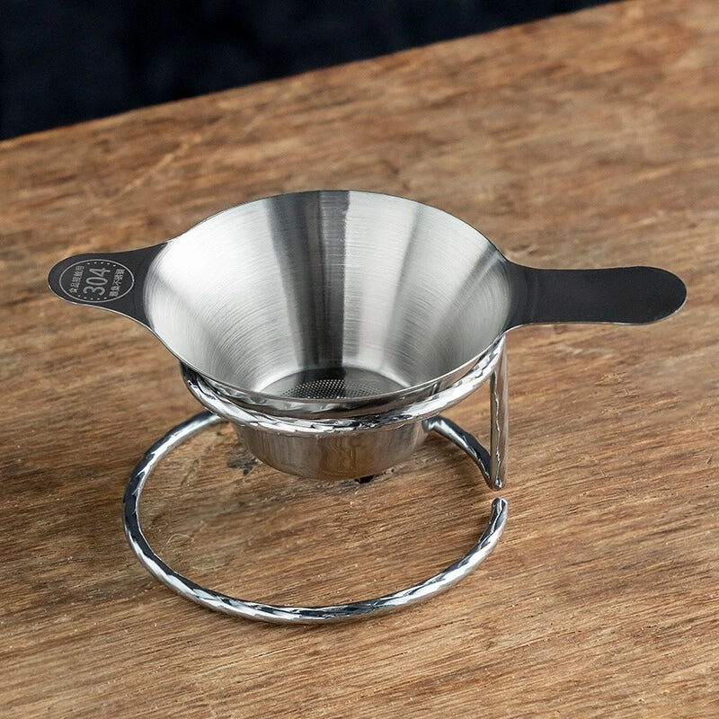 Stainless Steel Gongfu Tea Strainer - Durable 304 Steel, Fine Tea Filt ...
